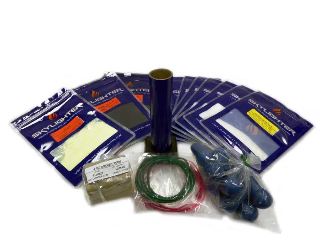 Shell and Rocket Training Kit (learn to make fireworks the easy way ...