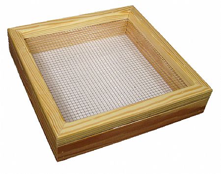 Stainless Steel Screen, 4 Mesh, Framed — Skylighter, Inc.