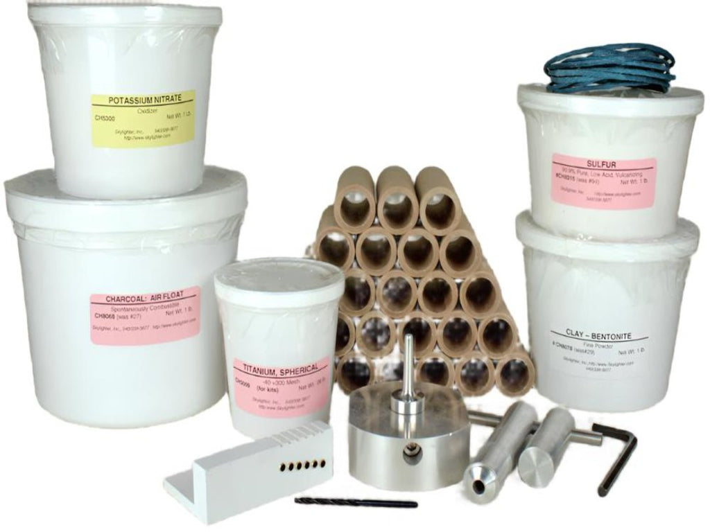 Stinger Missile Fireworks - Kit Makes 25 Rockets — Skylighter, Inc.